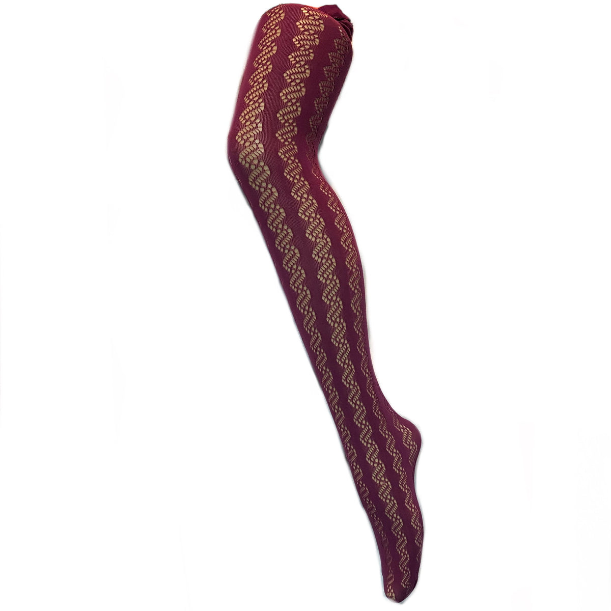 34 | Lace Pantyhose | Wine — Continental Textiles