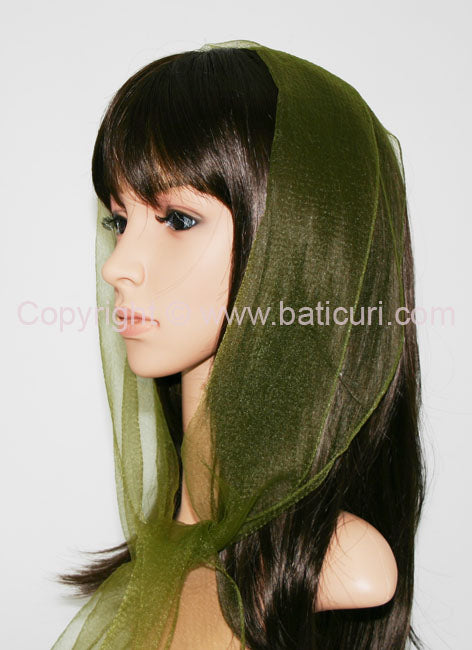 18-57 (N) | Oblong Solid | Olive Green | Болотный | Verde Olive | 9''x ...