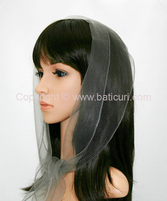 18-38 (S) | Oblong Solid | Dark Gray | 7''x44'' — Continental Textiles