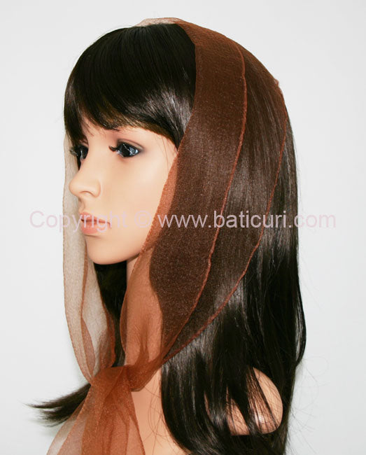 18-141 (S) | Oblong Solid | Brick Brown | 7''x44'' — Continental Textiles